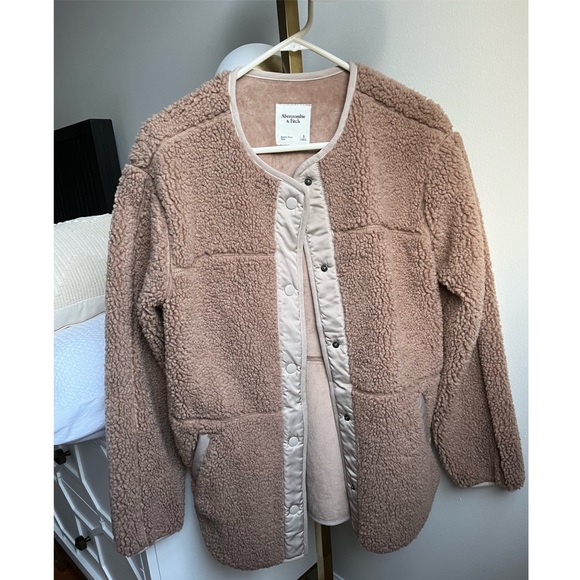 Abercrombie & Fitch | Jackets & Coats | Abercrombie Fitch Sherpa Jacket | Poshmark